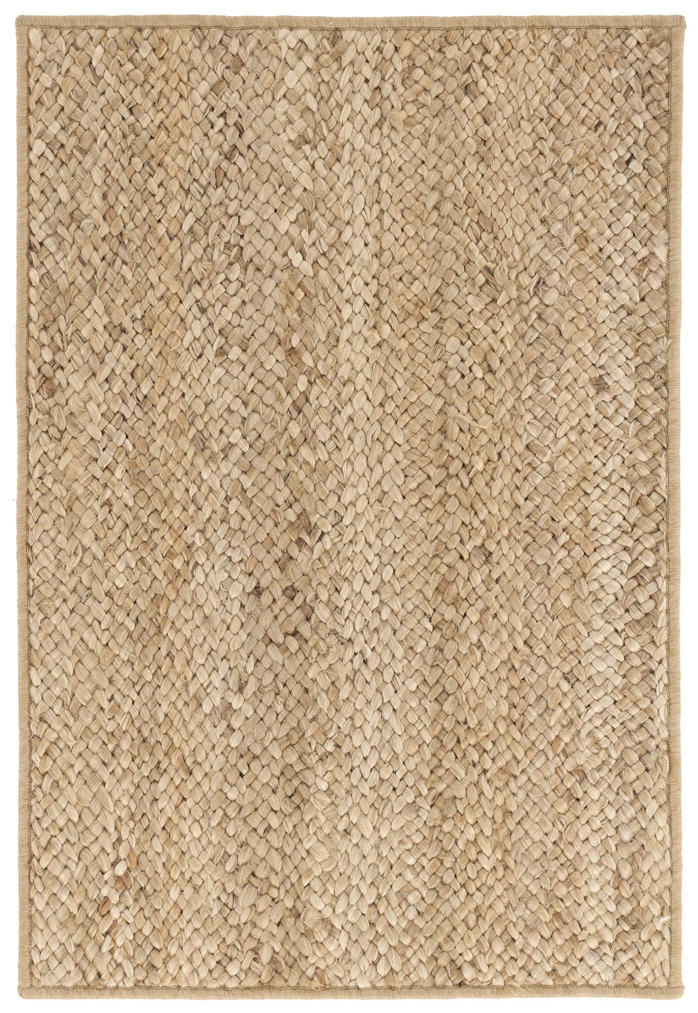 Collins Braided Woven Jute Custom Rug | Natural – Rugs USA