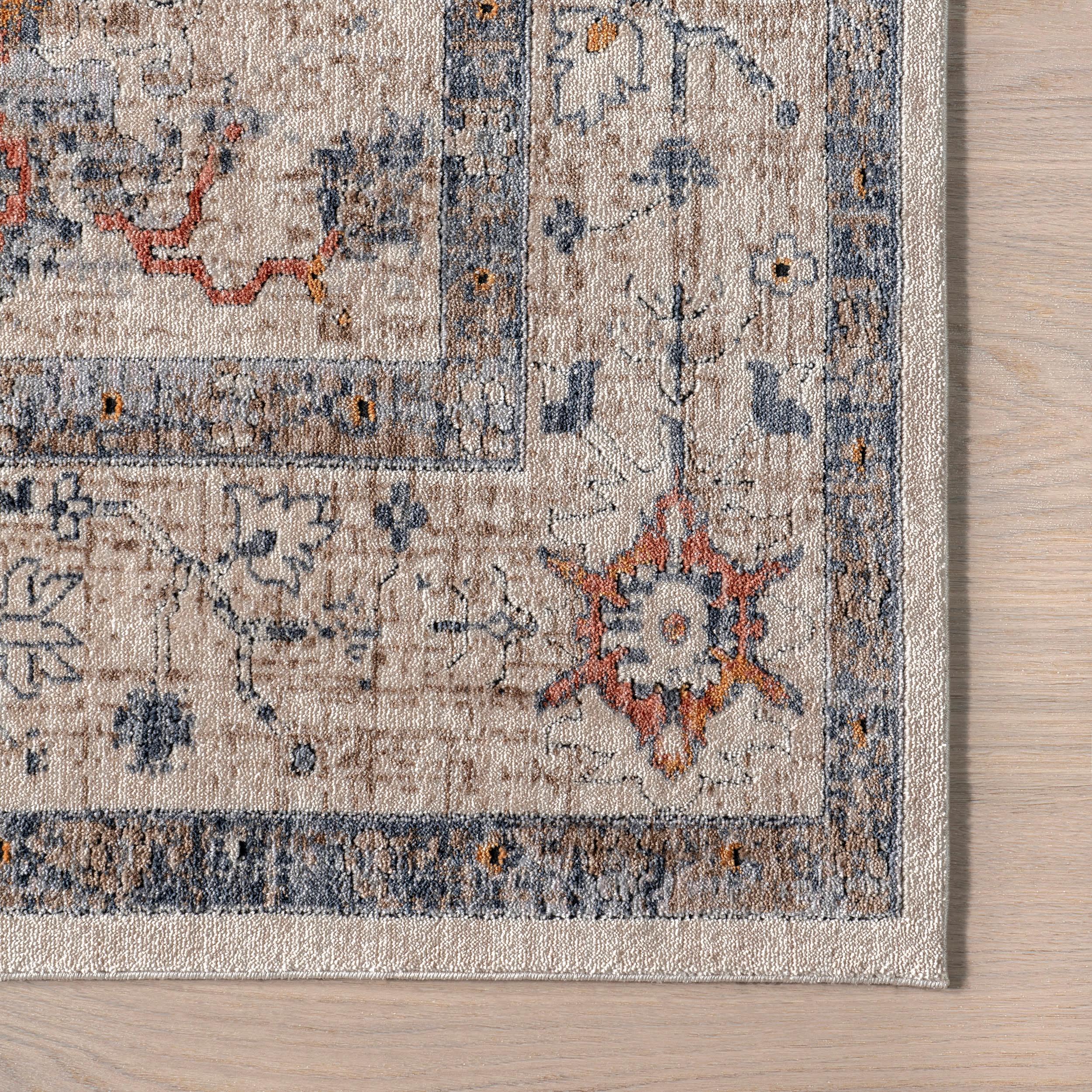 Revkah Traditional Vintage Rug | Beige – Rugs USA