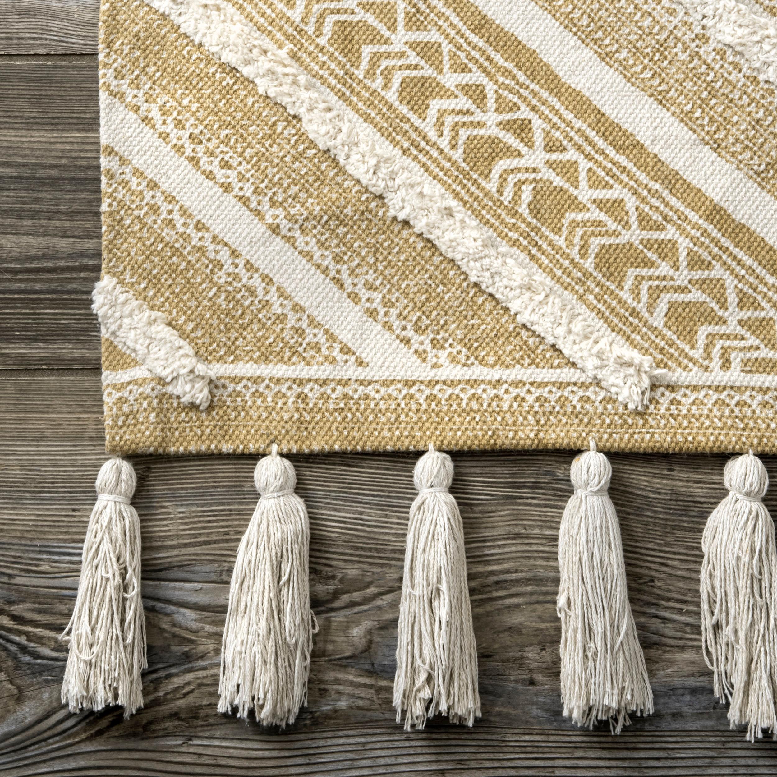 Greek Eye Trellis Rug | Beige – Rugs USA