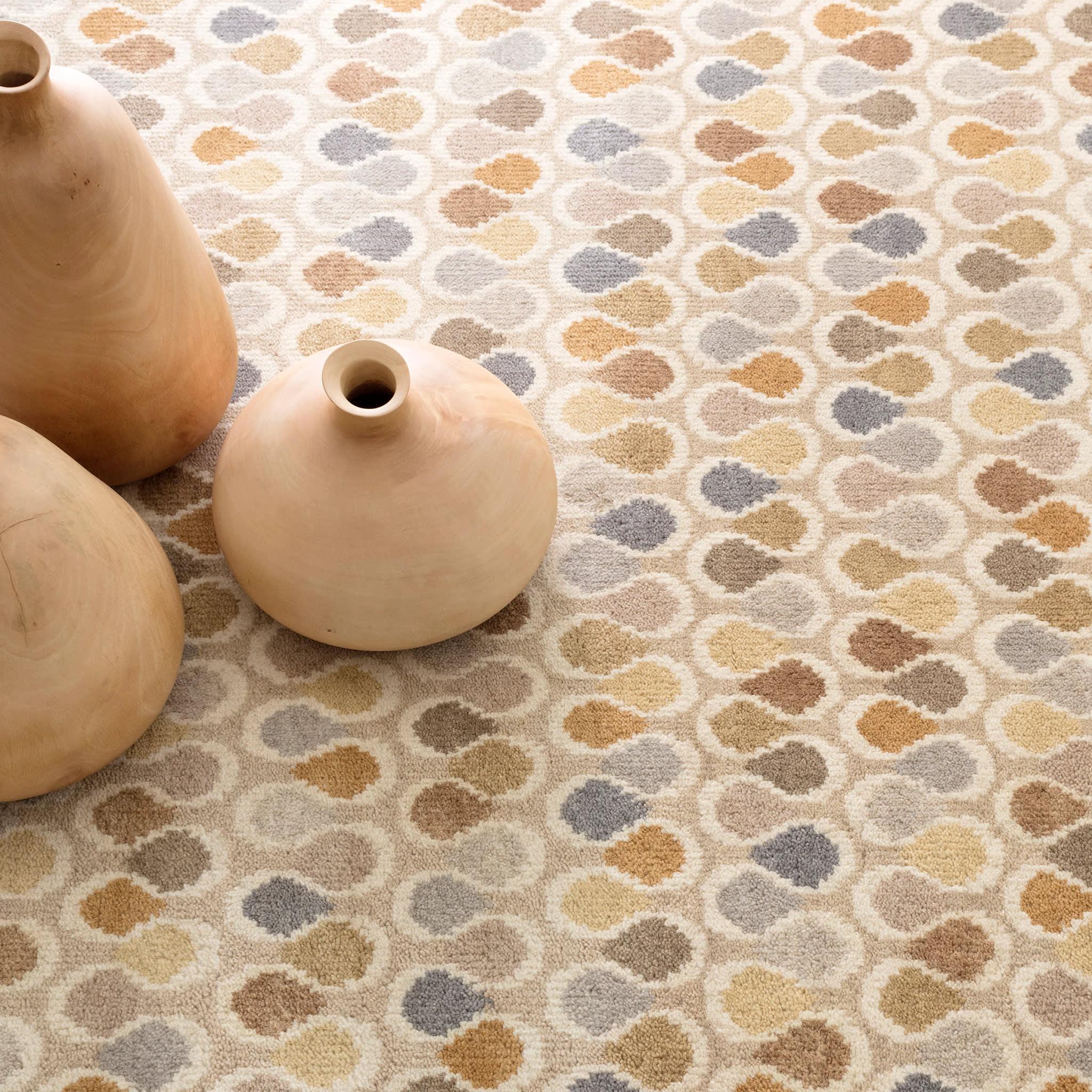 Porter Hand Knotted Wool Rug | Multi – Rugs USA