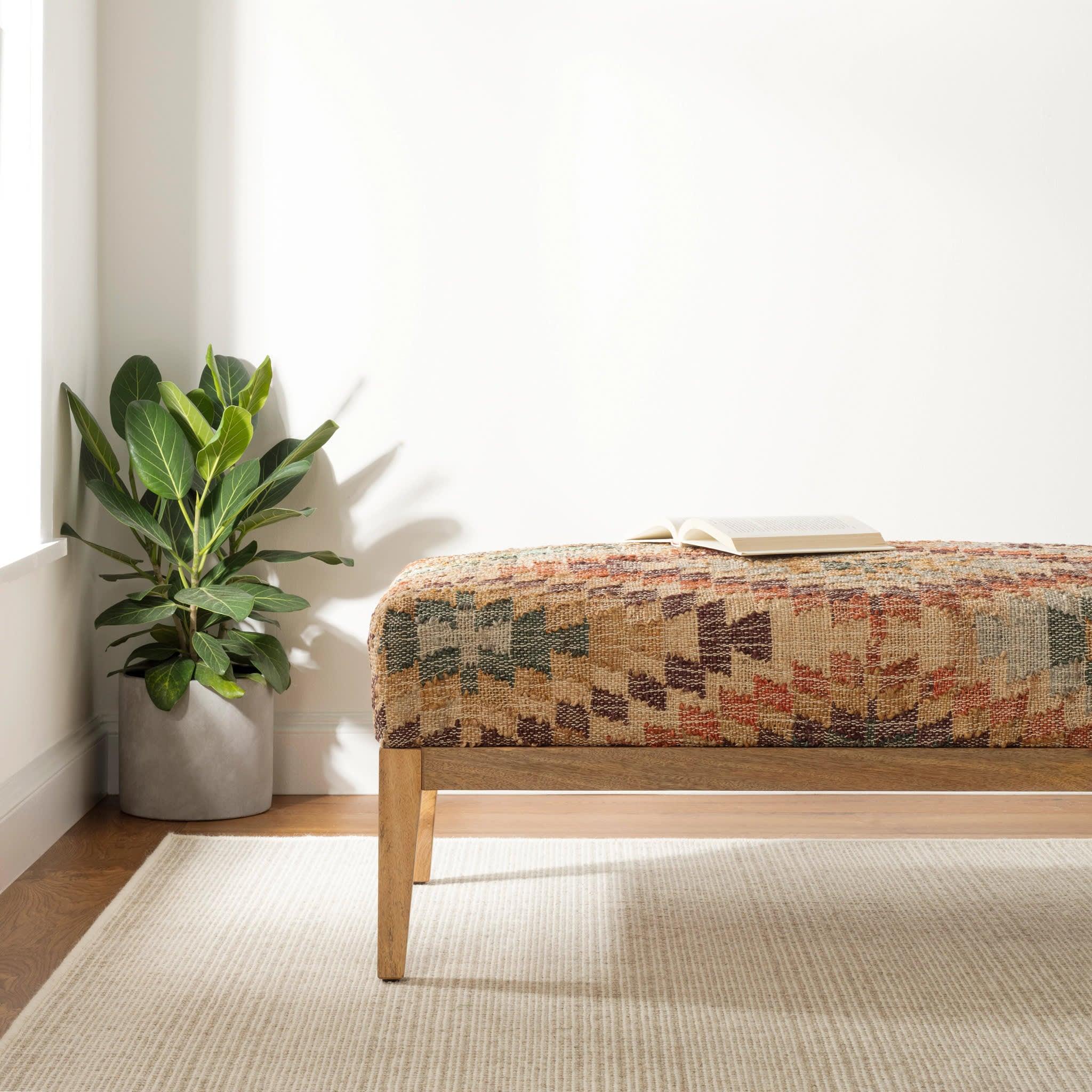 Checkers Woven Wool Custom Rug | Natural – Rugs USA