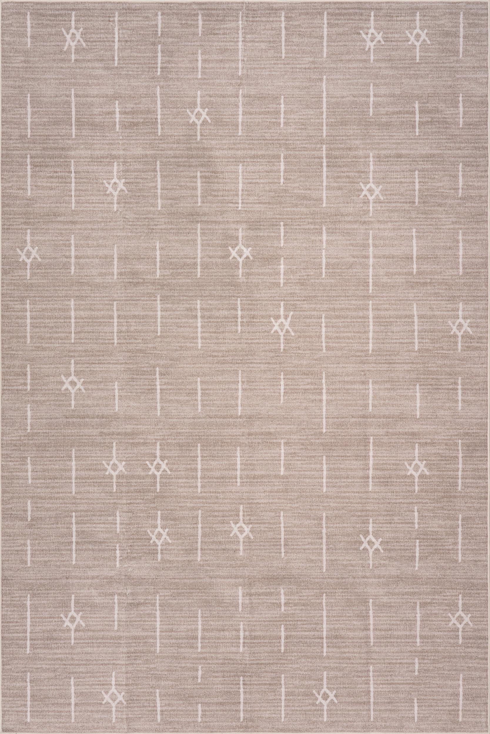 Fenni Moroccan Washable Rug | Sand – Rugs USA