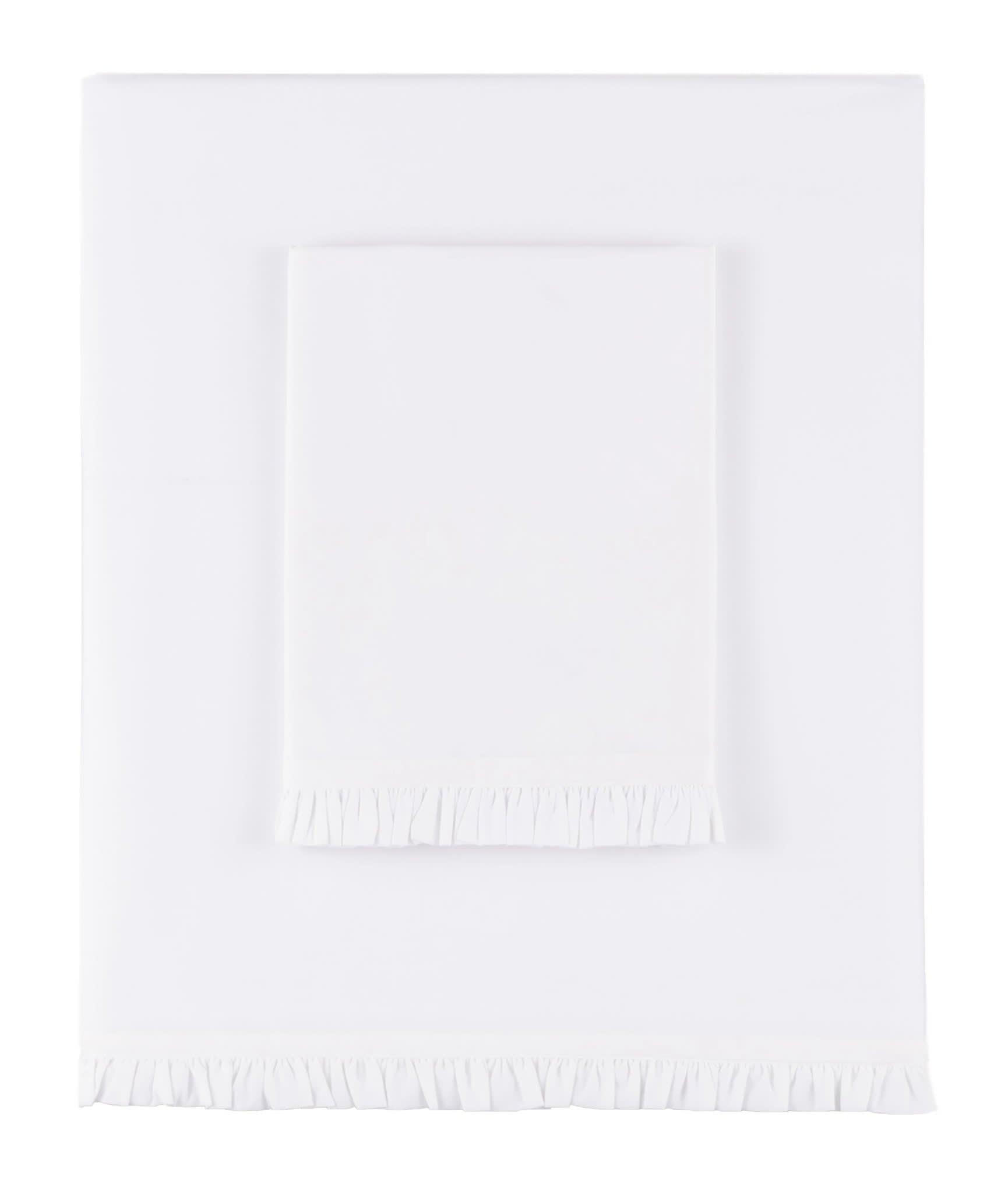 Classic Ruffle Sheet Set | White – Rugs USA