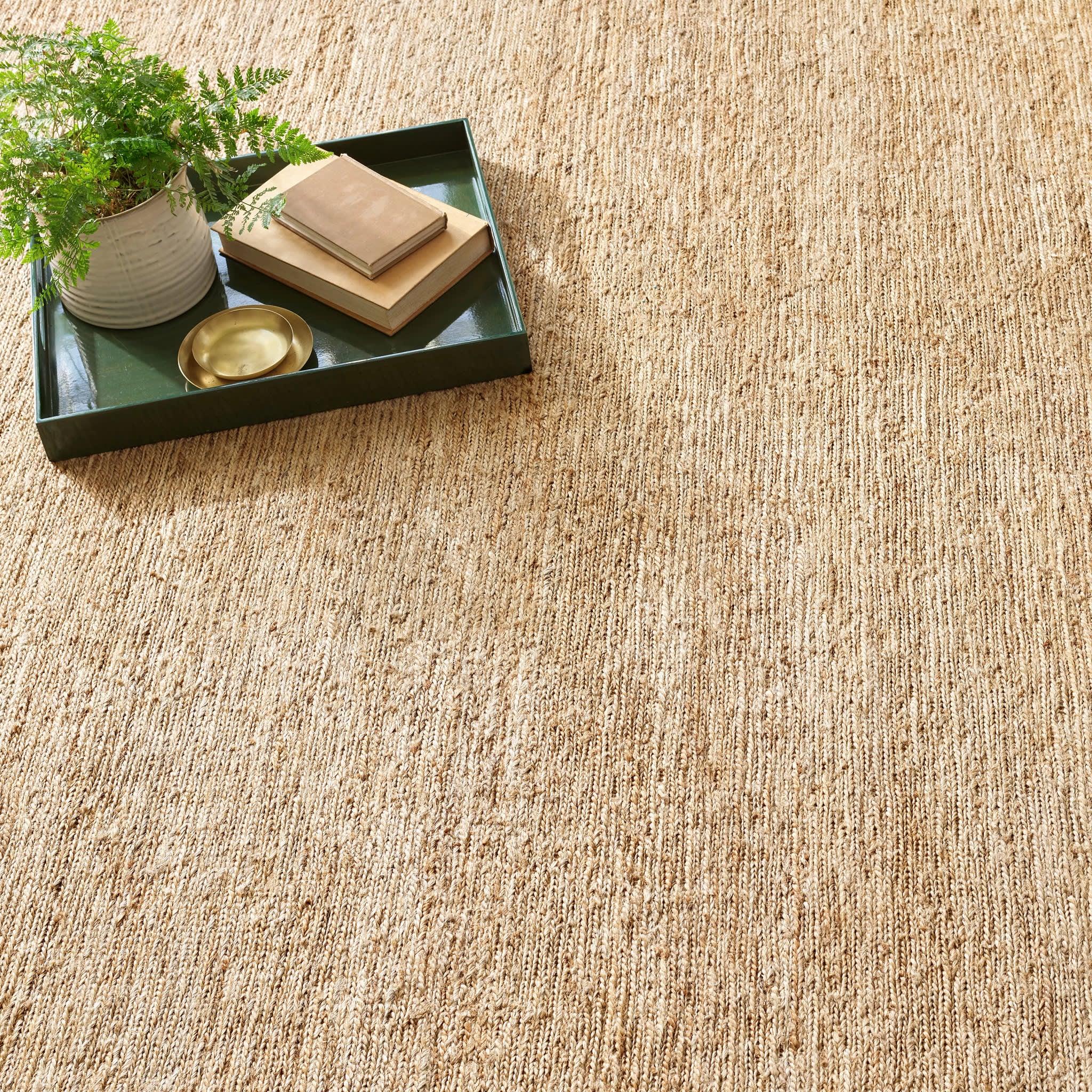 Willa Braided Woven Hemp Custom Rug | Natural – Rugs USA