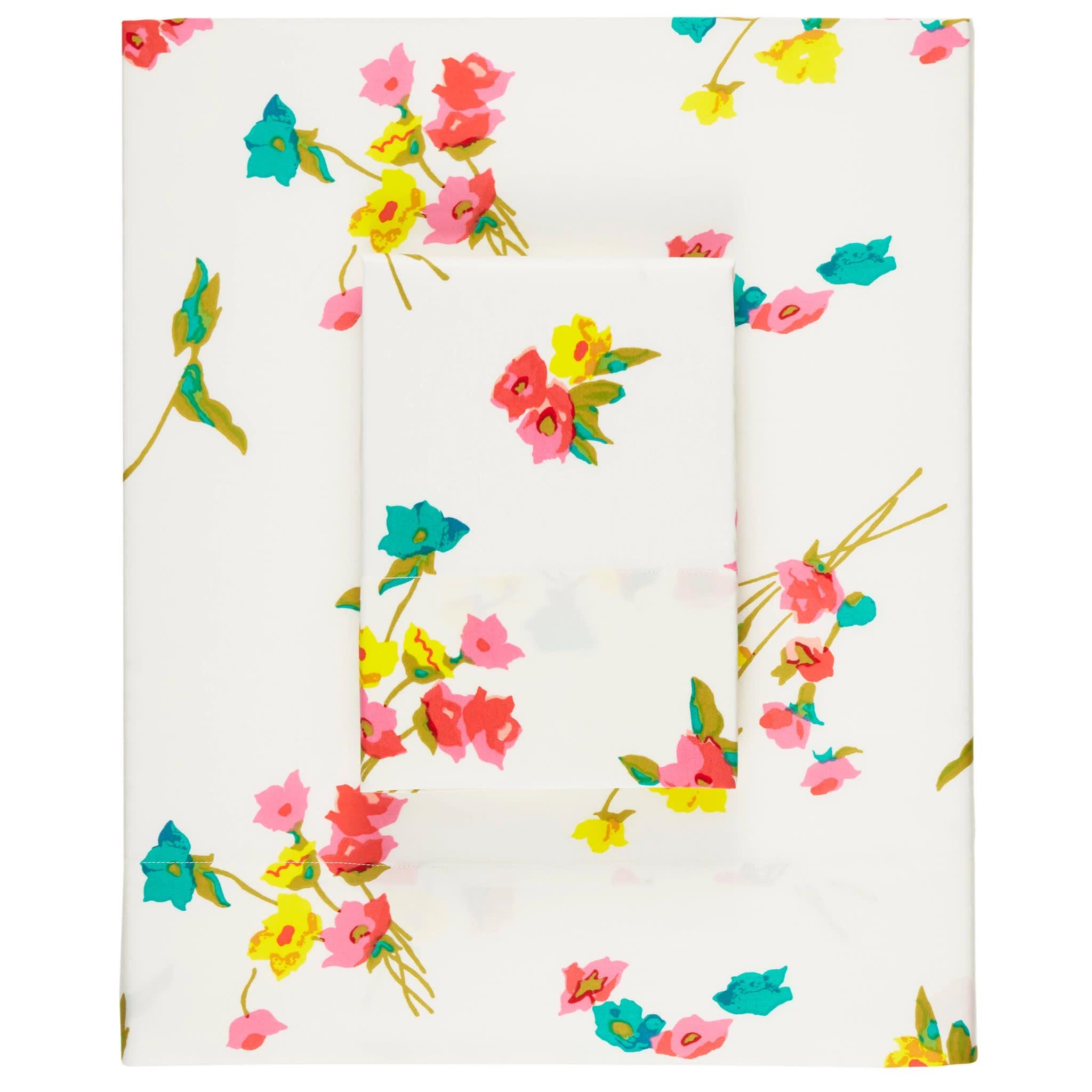 Taffeta Floral Sheet Set | Multi – Rugs USA