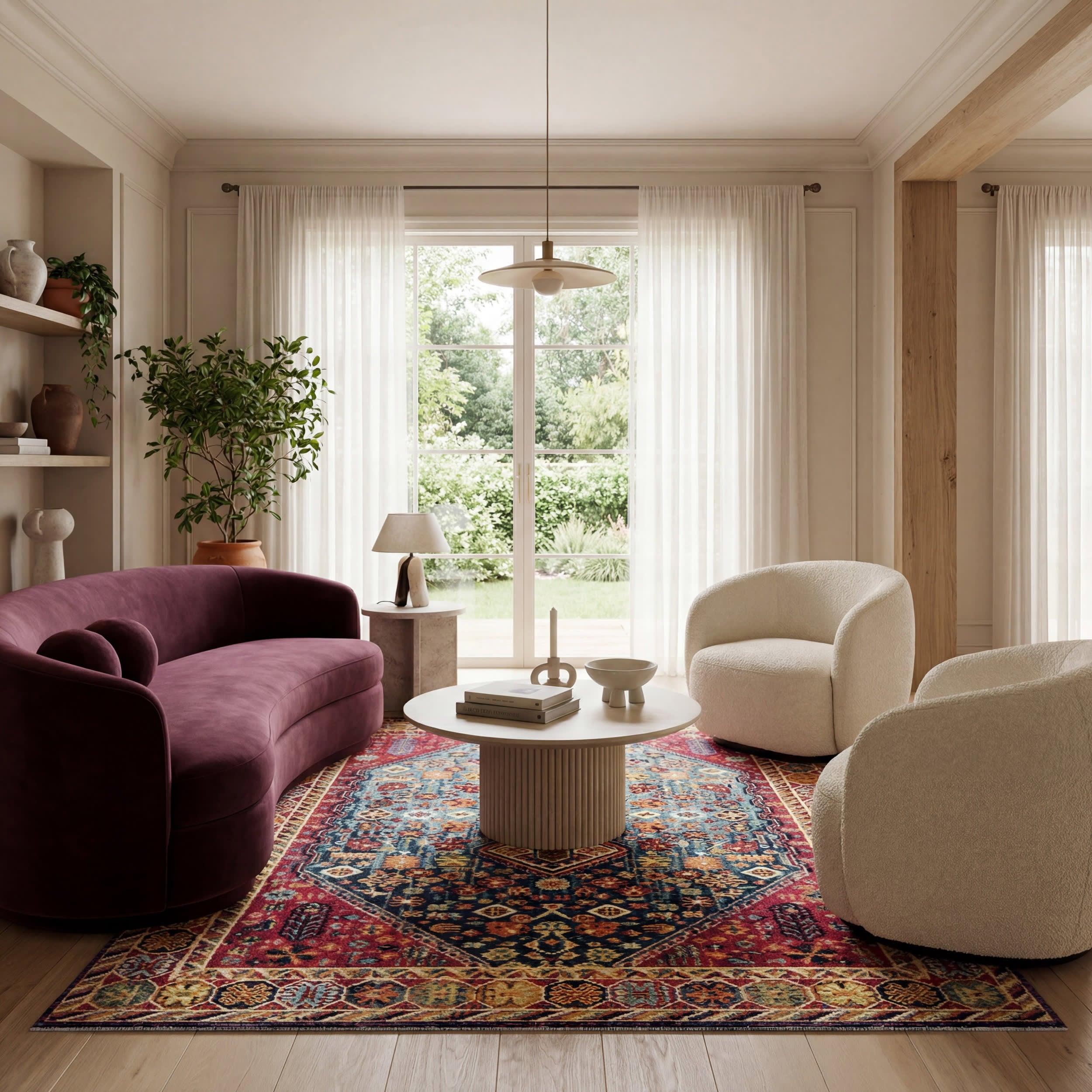 Winterer Modern Bohemian Rug | Tan – Rugs USA