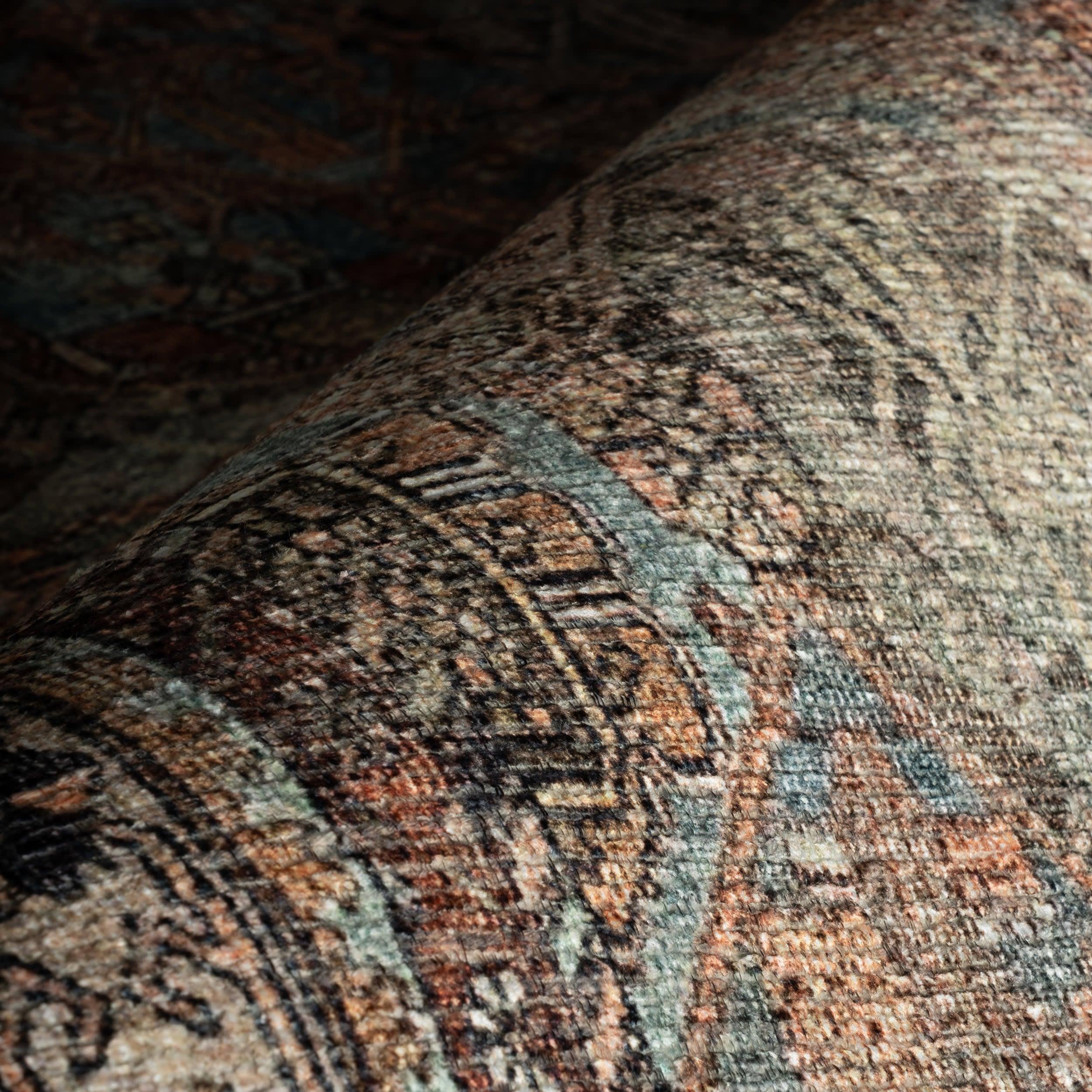 Rada Traditional Vintage Floral Rug | Multicolor – Rugs USA